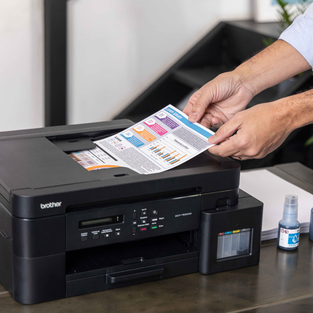 BROTHER DCP-T830DW ปริ้นเตอร์พิมพ์สองหน้า | เควีซี คอมพิวเตอร์